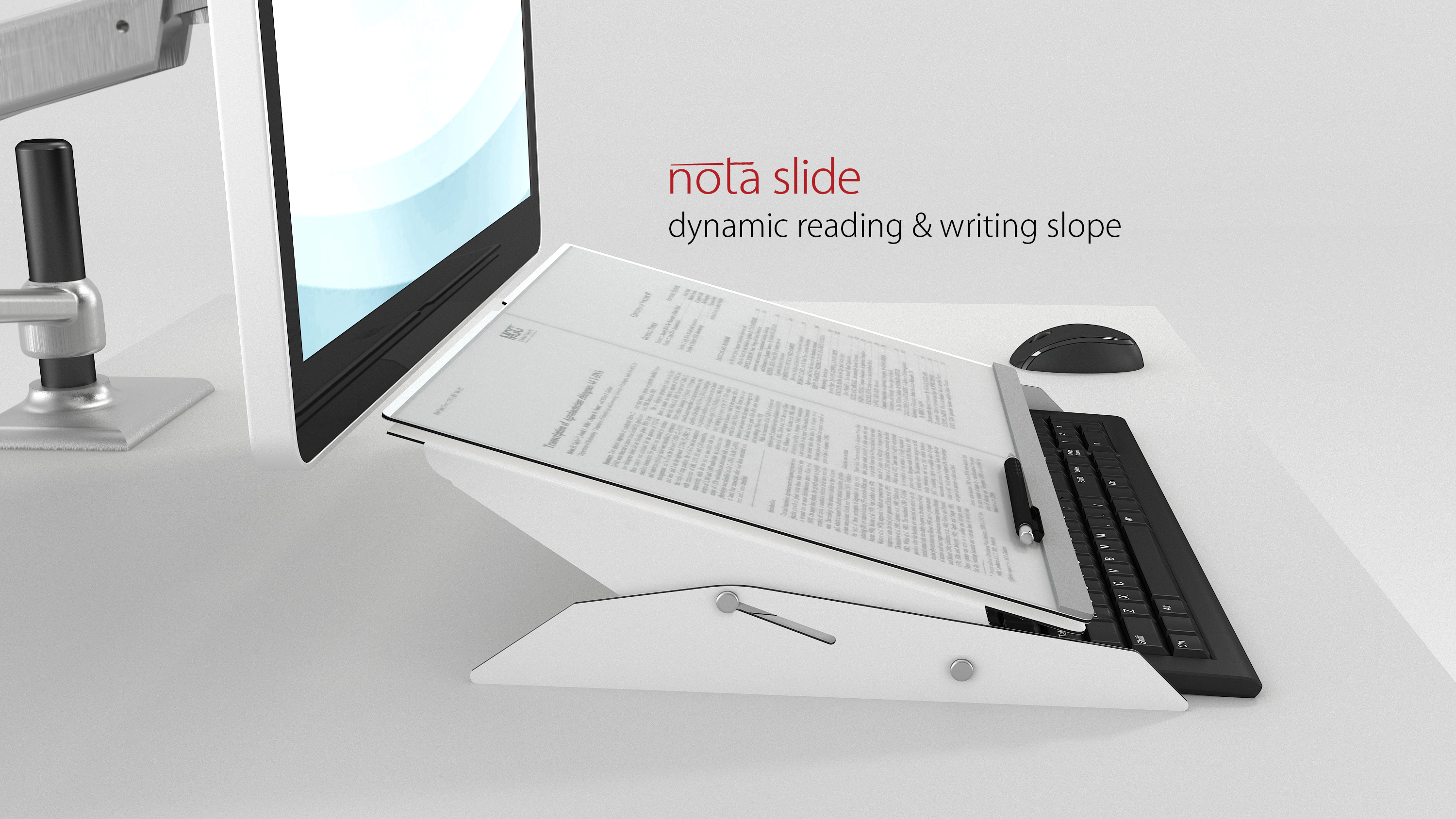 Porte documents Standivarius Nota Slide | Affordance Ergonomie